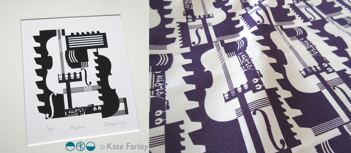 Modernist patterns in the making | Kate Farley – drawn to design