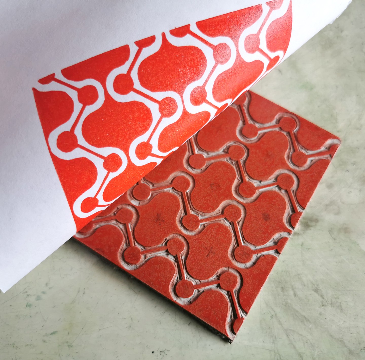 linocut | Kate Farley – drawn to design