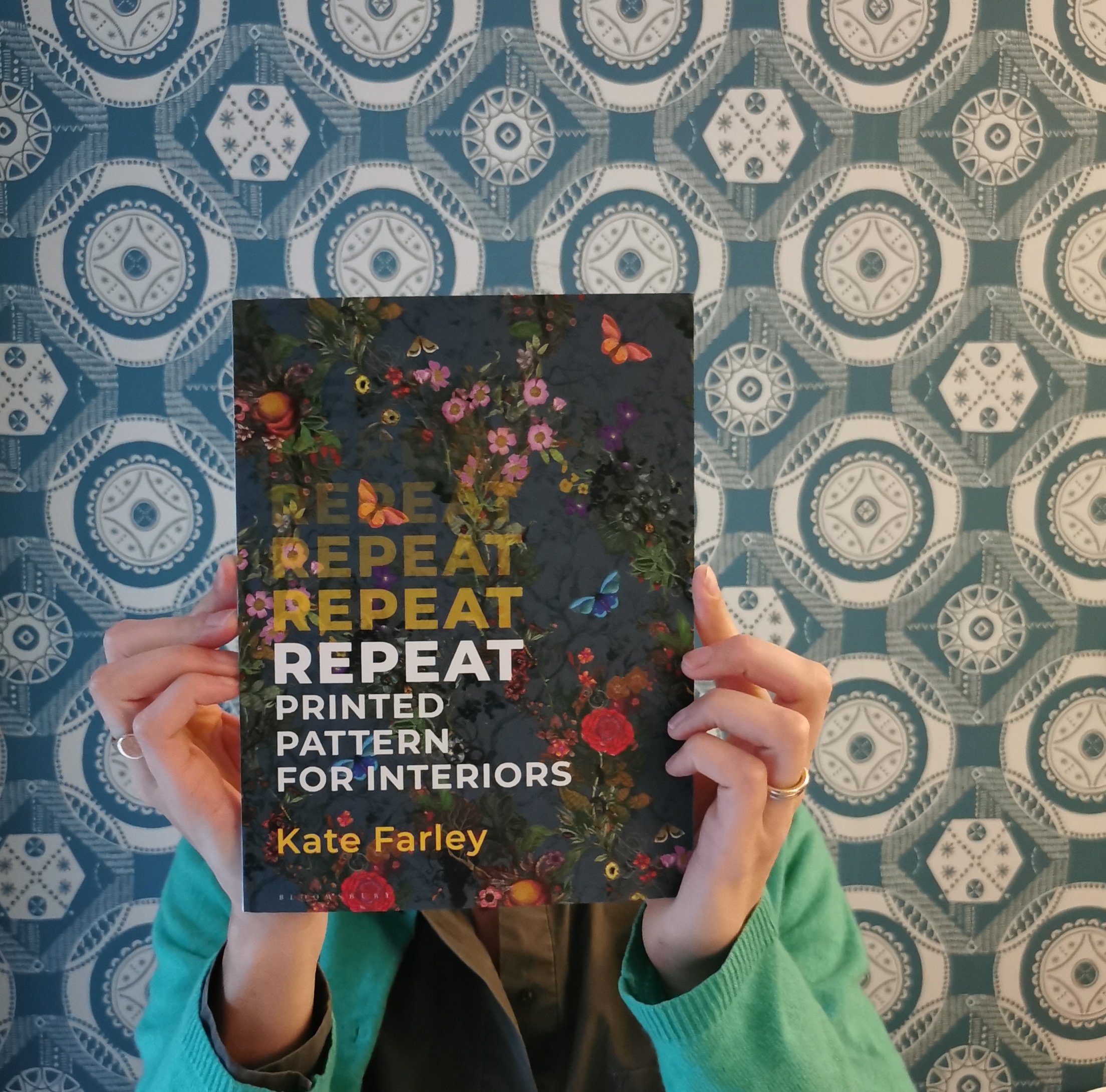 Repeat Printed Pattern for Interiors | Kate Farley – drawn to design